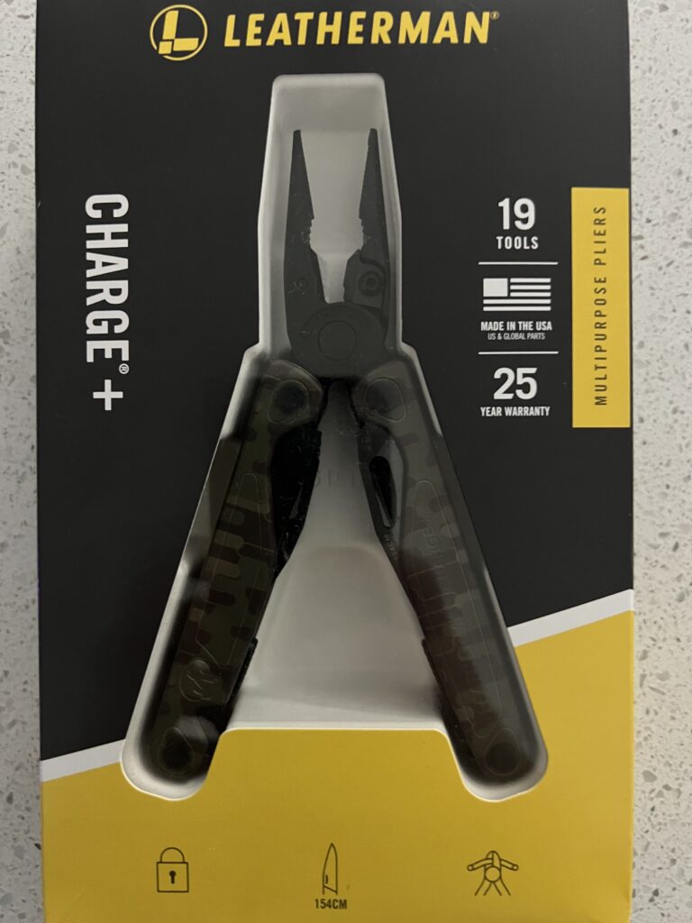 New Leatherman Charge Plus Woodland Camo - UsedMultiTool.com